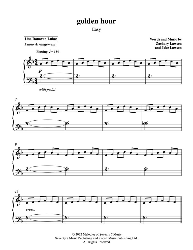 golden hour – Easy | Lisa Donovan Lukas